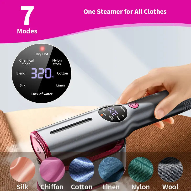 Dr.Flash Garment Steamer for Clothes, Portable Travel Clothing Steamer ...